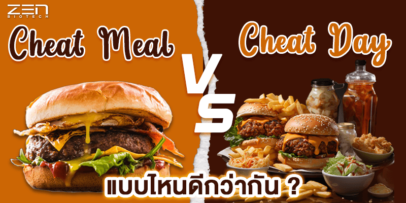 Cheat Day Vs Cheat Meal แบบไหนดีกว่ากัน ? - เซน ไบโอเทค | ZEN Biotech